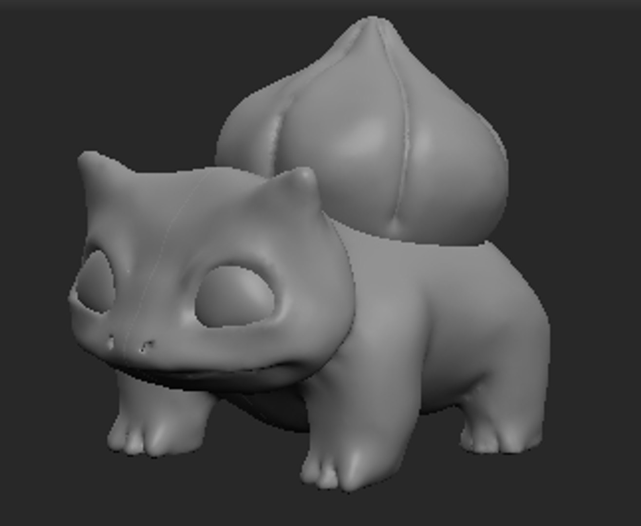 bulbasaur 3d model