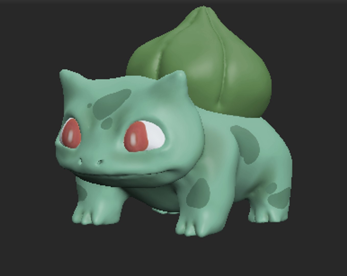 bulbasaur 3d model