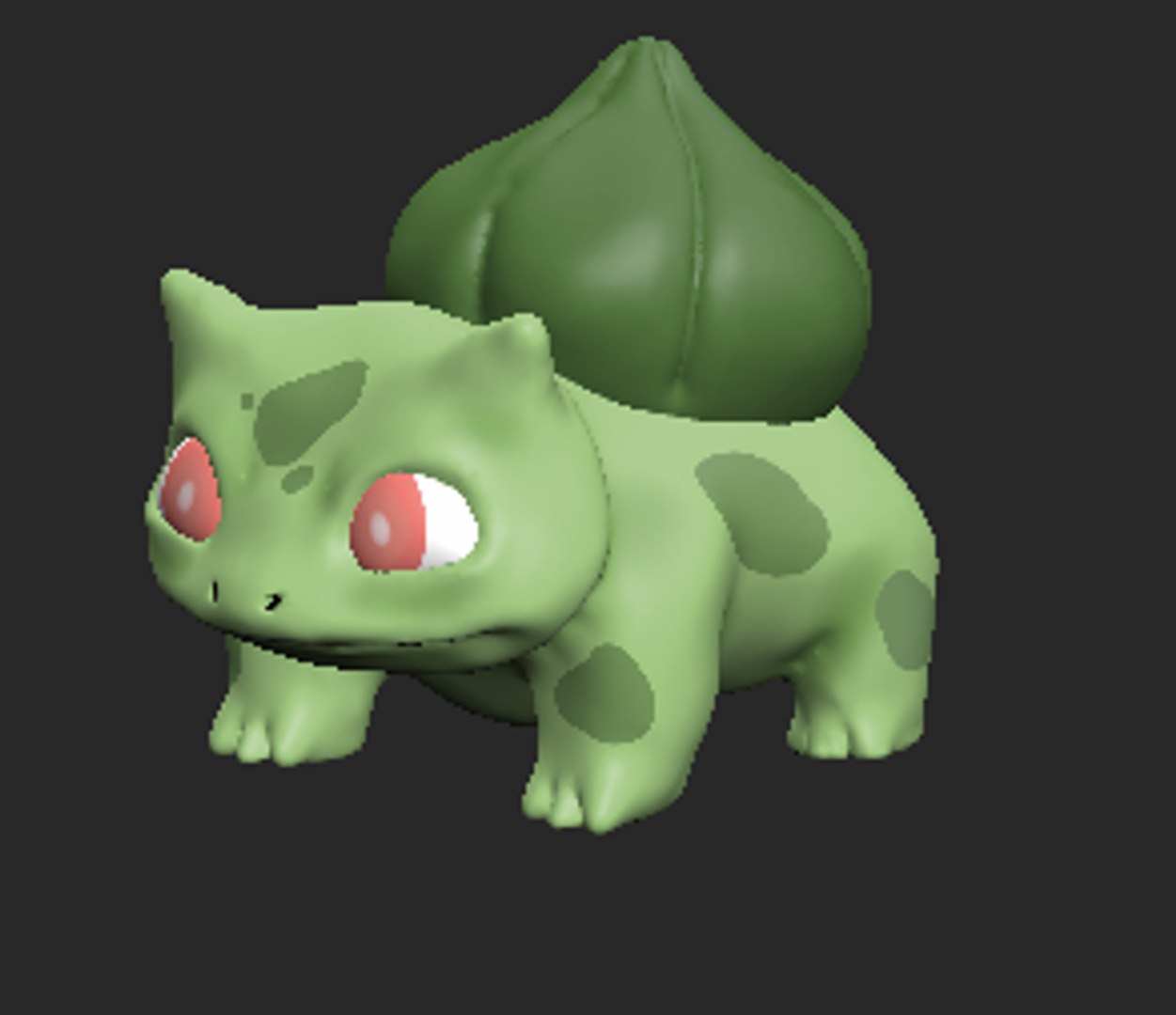 bulbasaur 3d model