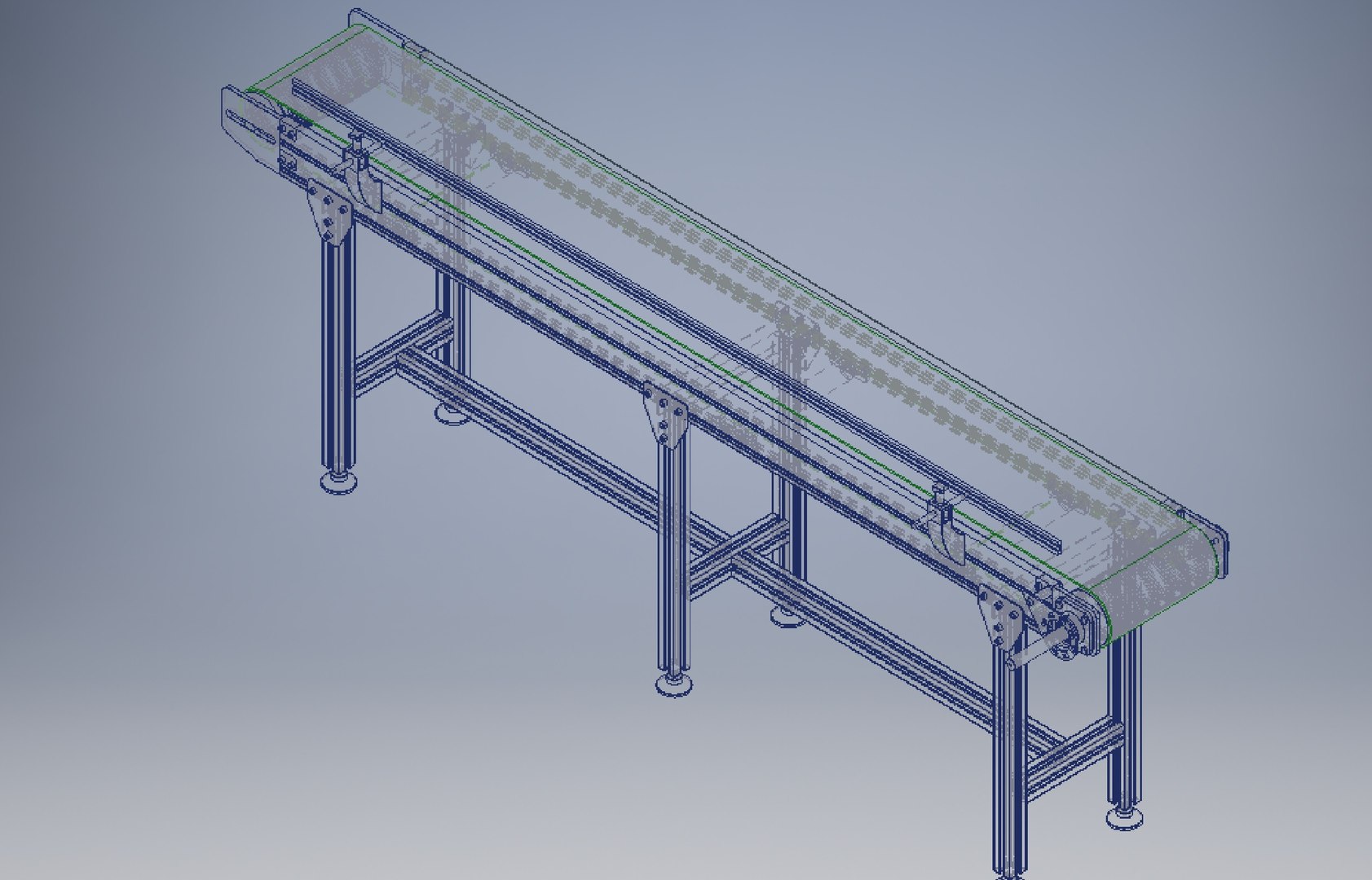 Conveyor Belt 3D Model 3D Model - TurboSquid 1967371