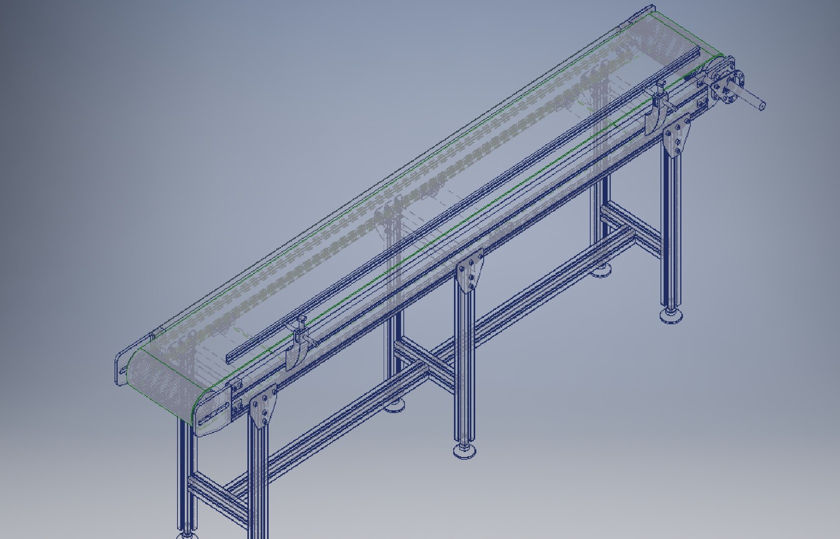 Conveyor Belt 3D Model 3D Model - TurboSquid 1967371