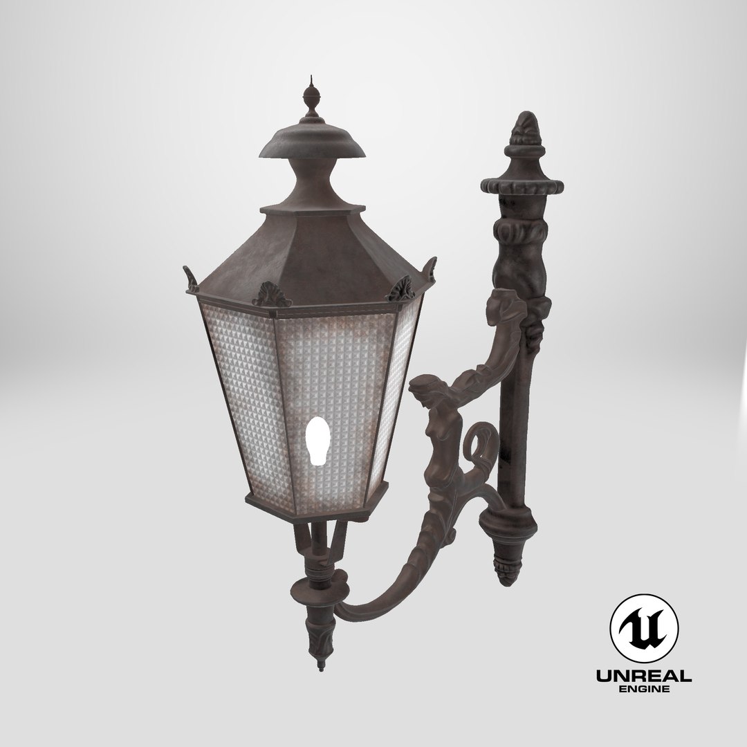 Street Lamp 3D Model - TurboSquid 2163328