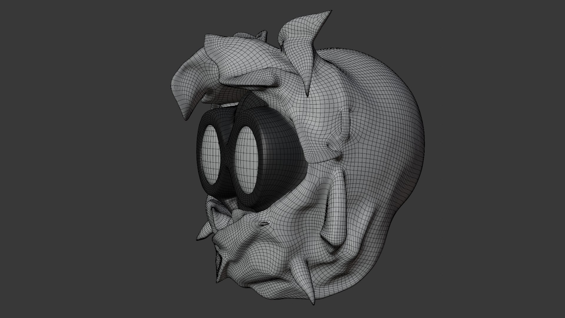 Sci-Fi Robot Head -Helmet 3D - TurboSquid 2289688