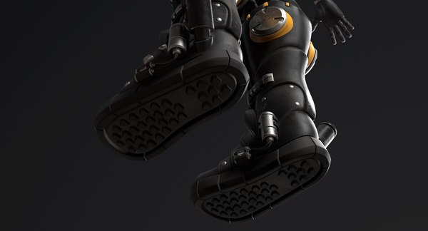 Cyborg pilot 3D model | 1143159 | TurboSquid