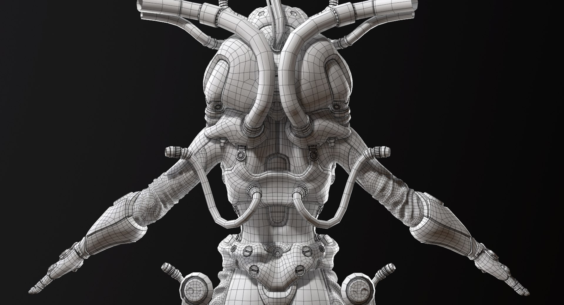 Cyborg pilot 3D model | 1143159 | TurboSquid