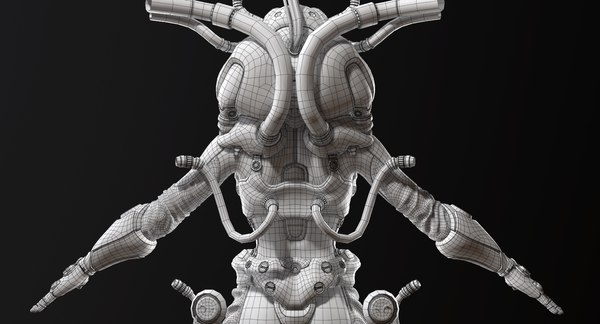 Cyborg pilot 3D model | 1143159 | TurboSquid