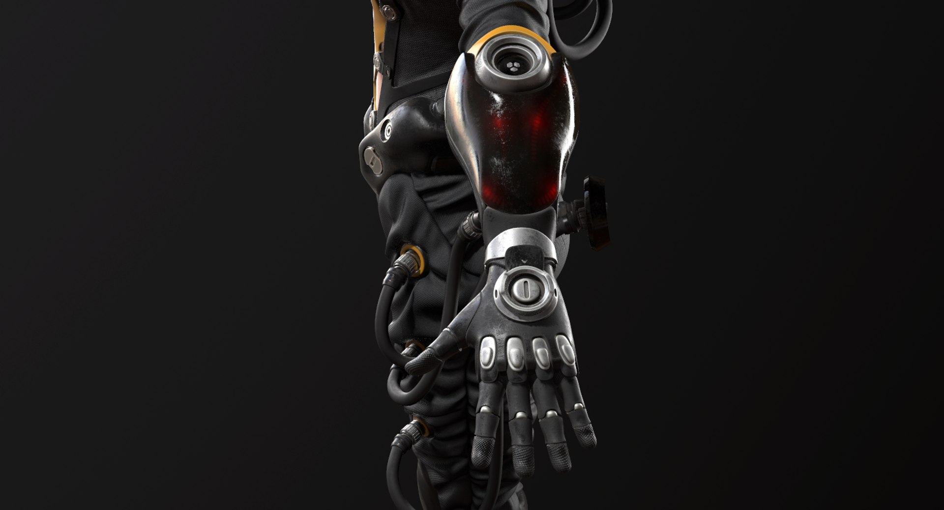 Cyborg Pilot 3D Model | 1143159 | TurboSquid