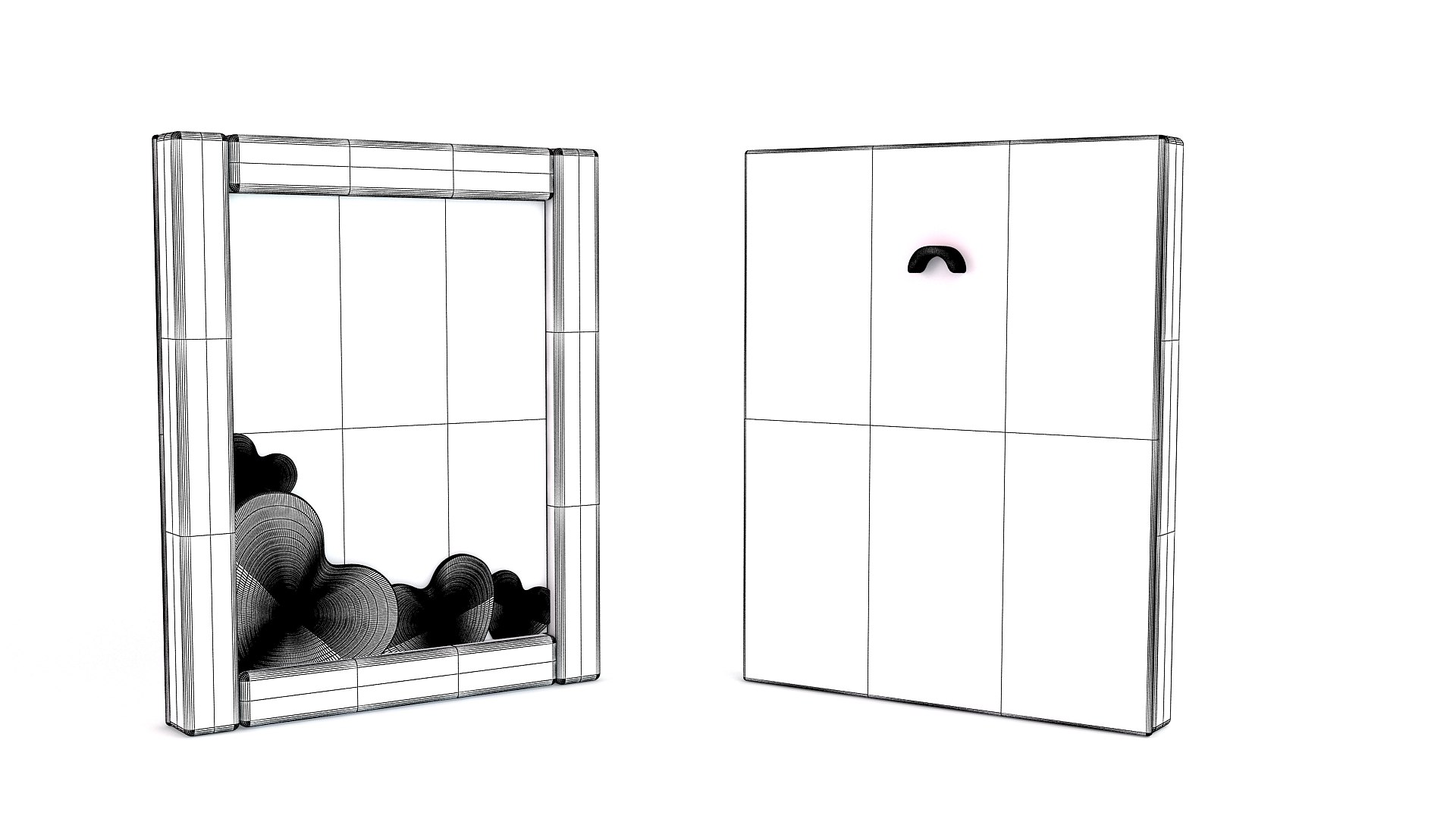 Square Frame 3D Model - TurboSquid 1904633