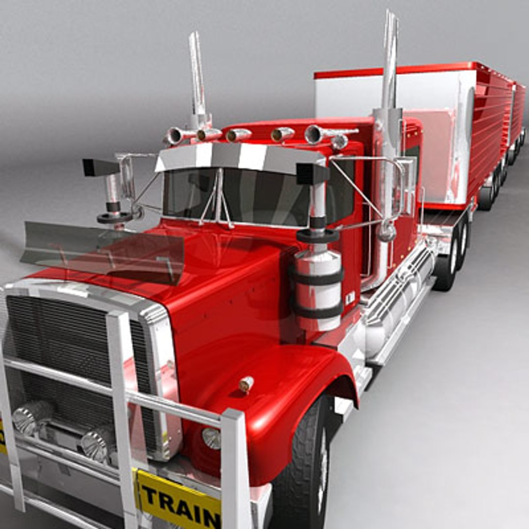 Australian Road Train 3ds