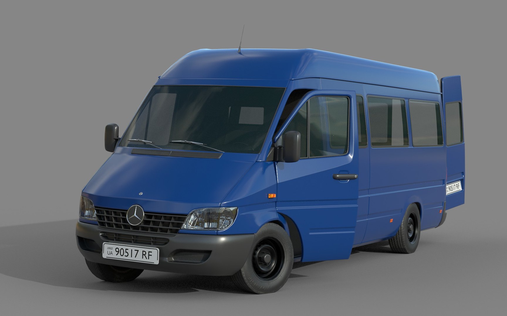 Mercedes Benz Sprinter 3D Model - TurboSquid 1683386