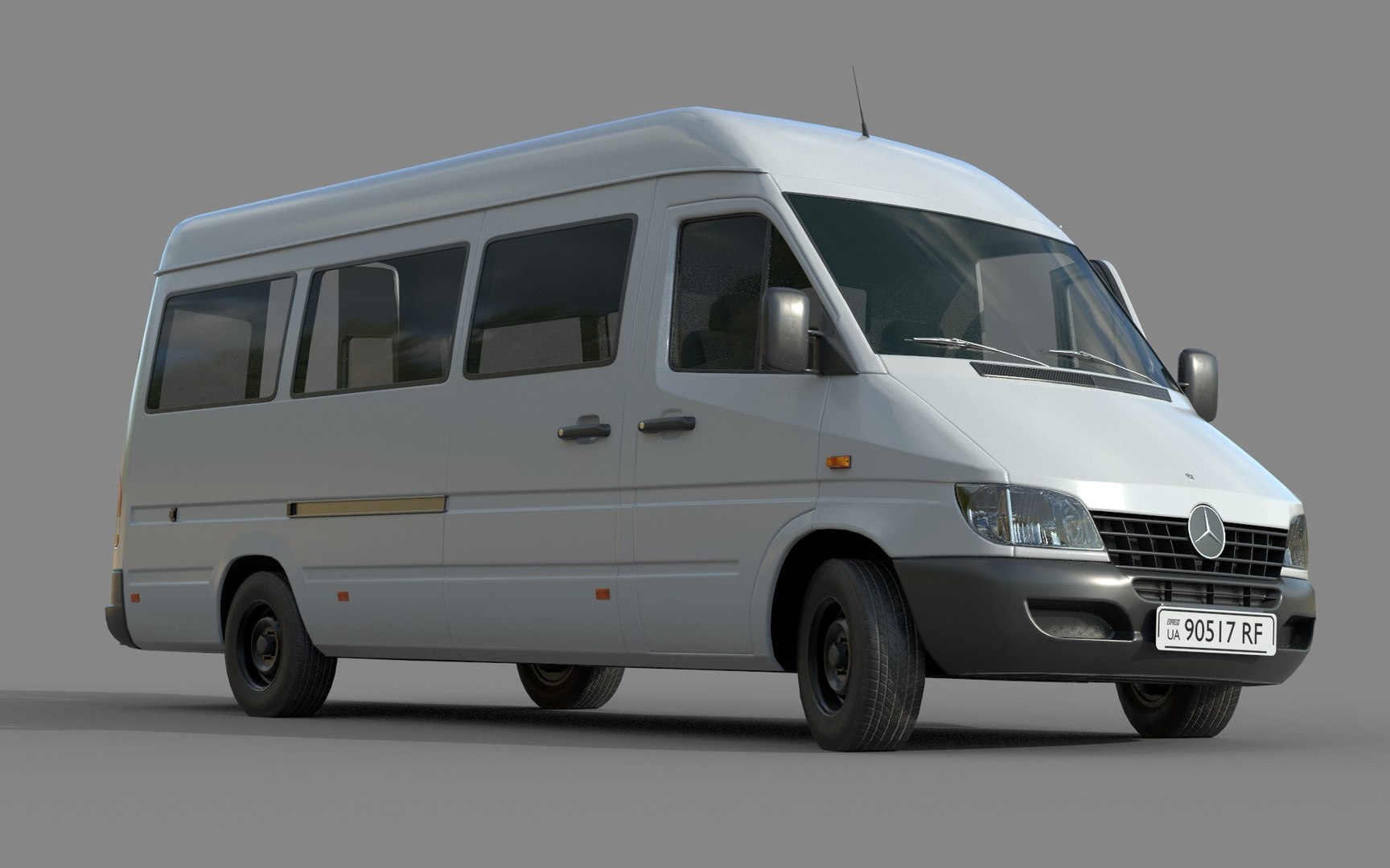 Mercedes Benz Sprinter 3D Model - TurboSquid 1683386