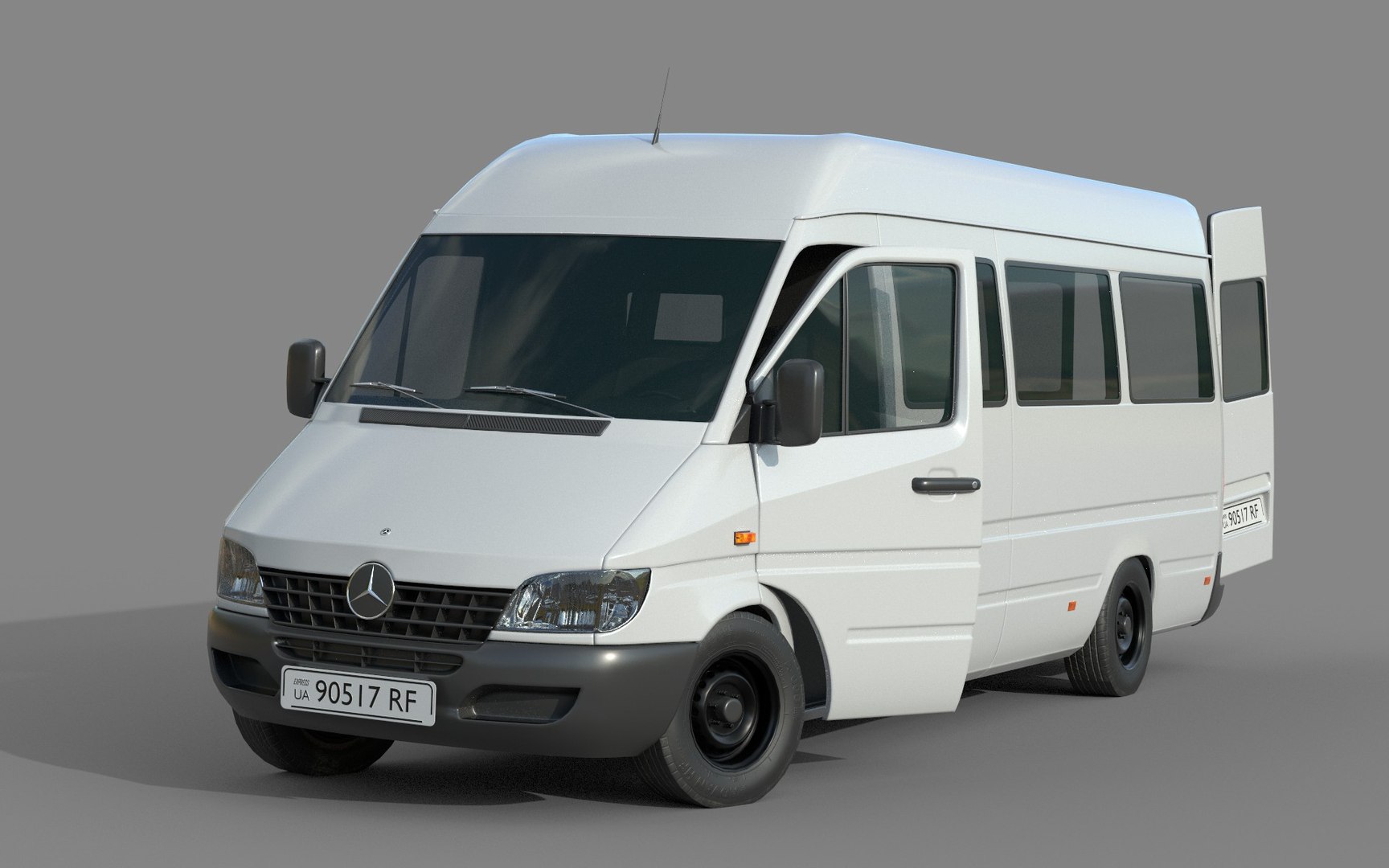 Mercedes Benz Sprinter 3D Model - TurboSquid 1683386