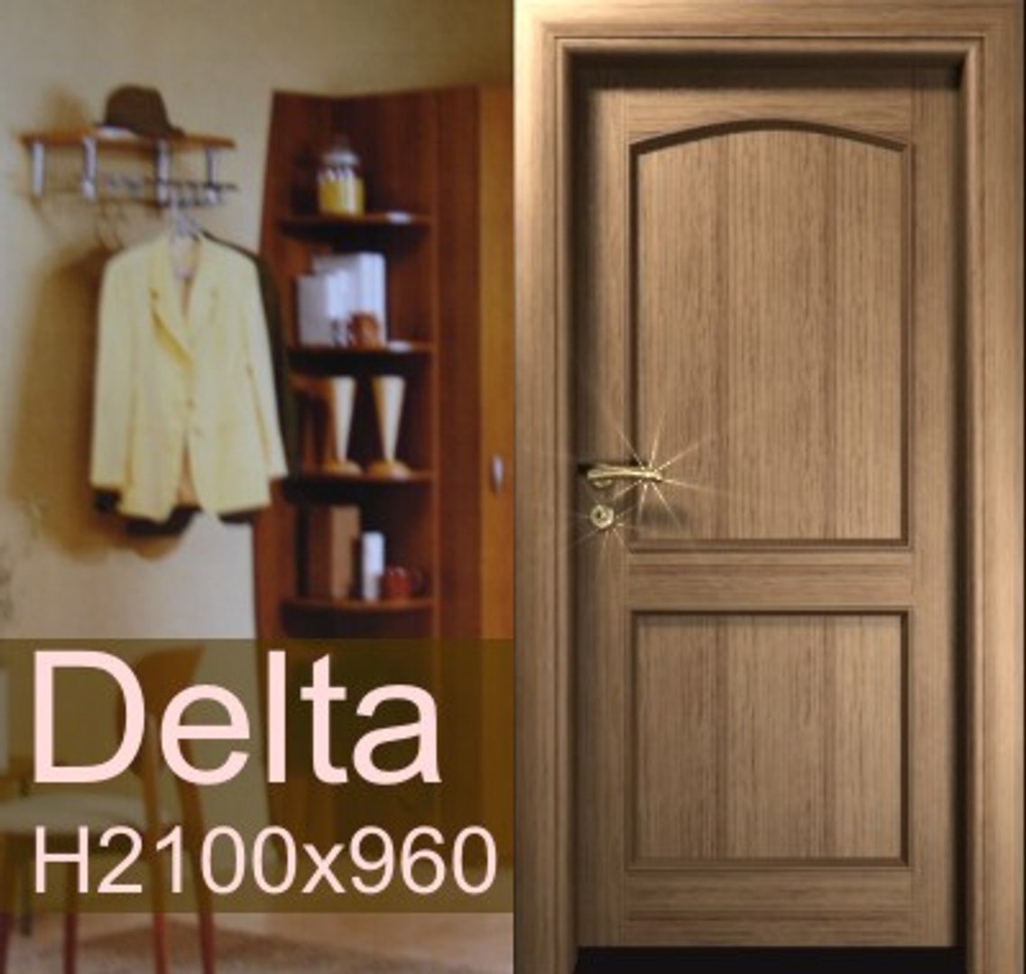 3d model interior door