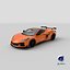 Chevrolet Corvette Z0 2023 Coupe Orange 3D Model - TurboSquid 2100904