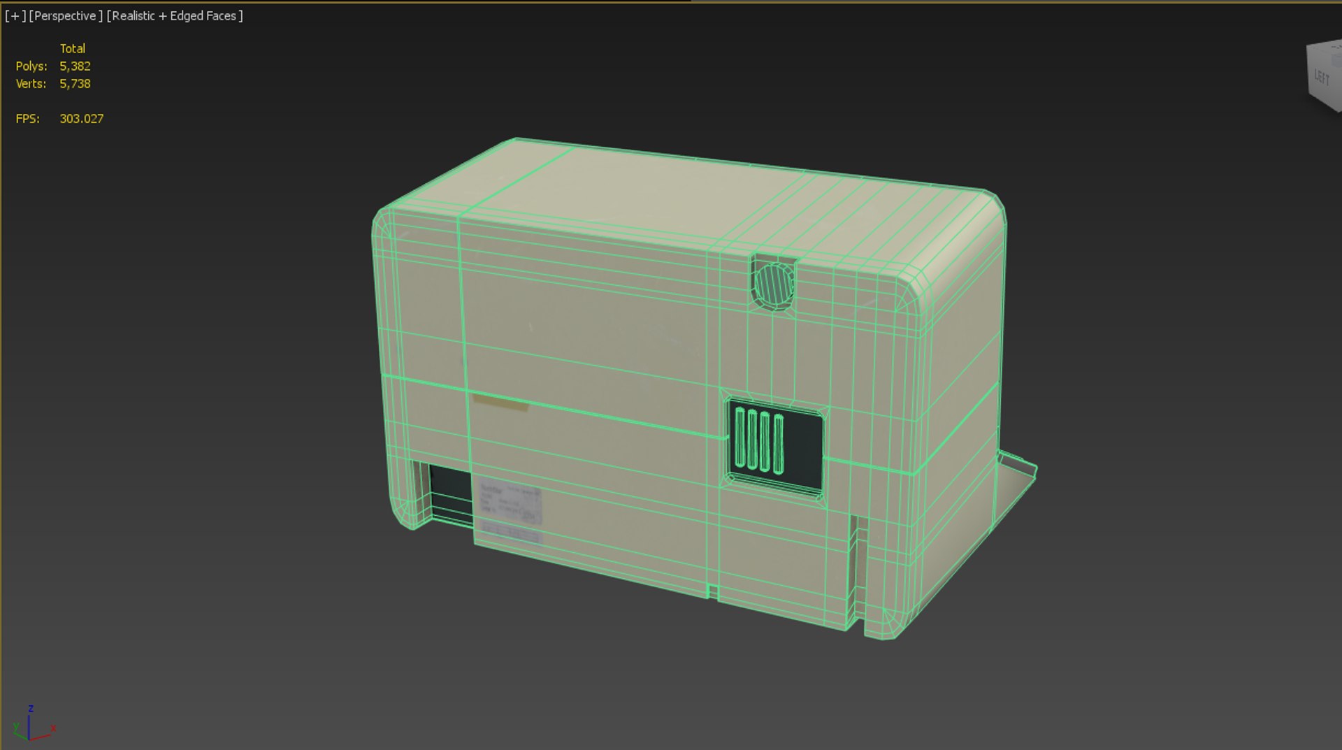 computer 3d model