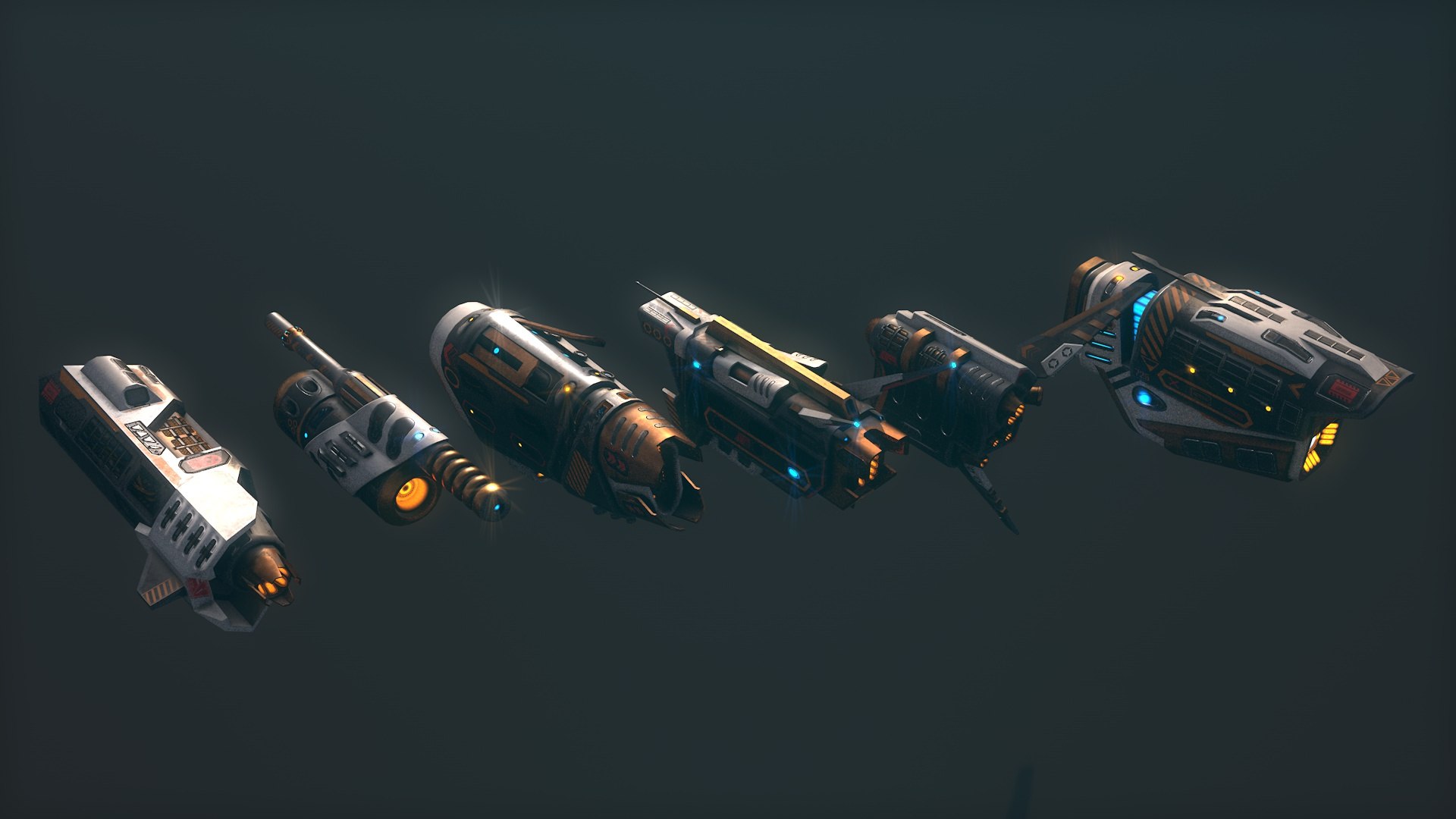 3D Spacecraft 01 Modular Pack Model - TurboSquid 1810167