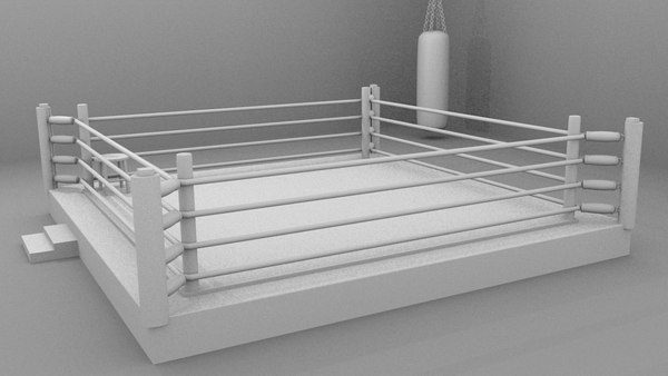 Boxing wrestling ring model - TurboSquid 1277022
