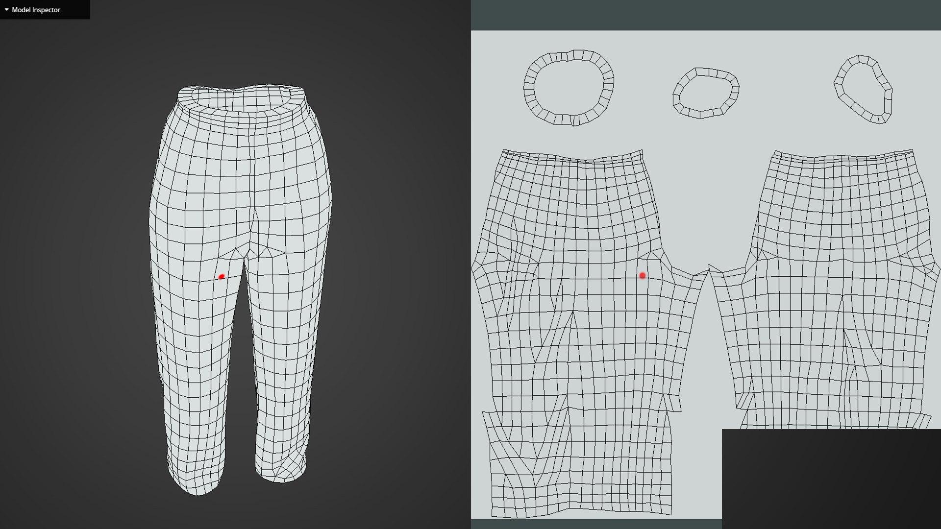 3D Game Ready Ivory Slacks Pants model - TurboSquid 2056464