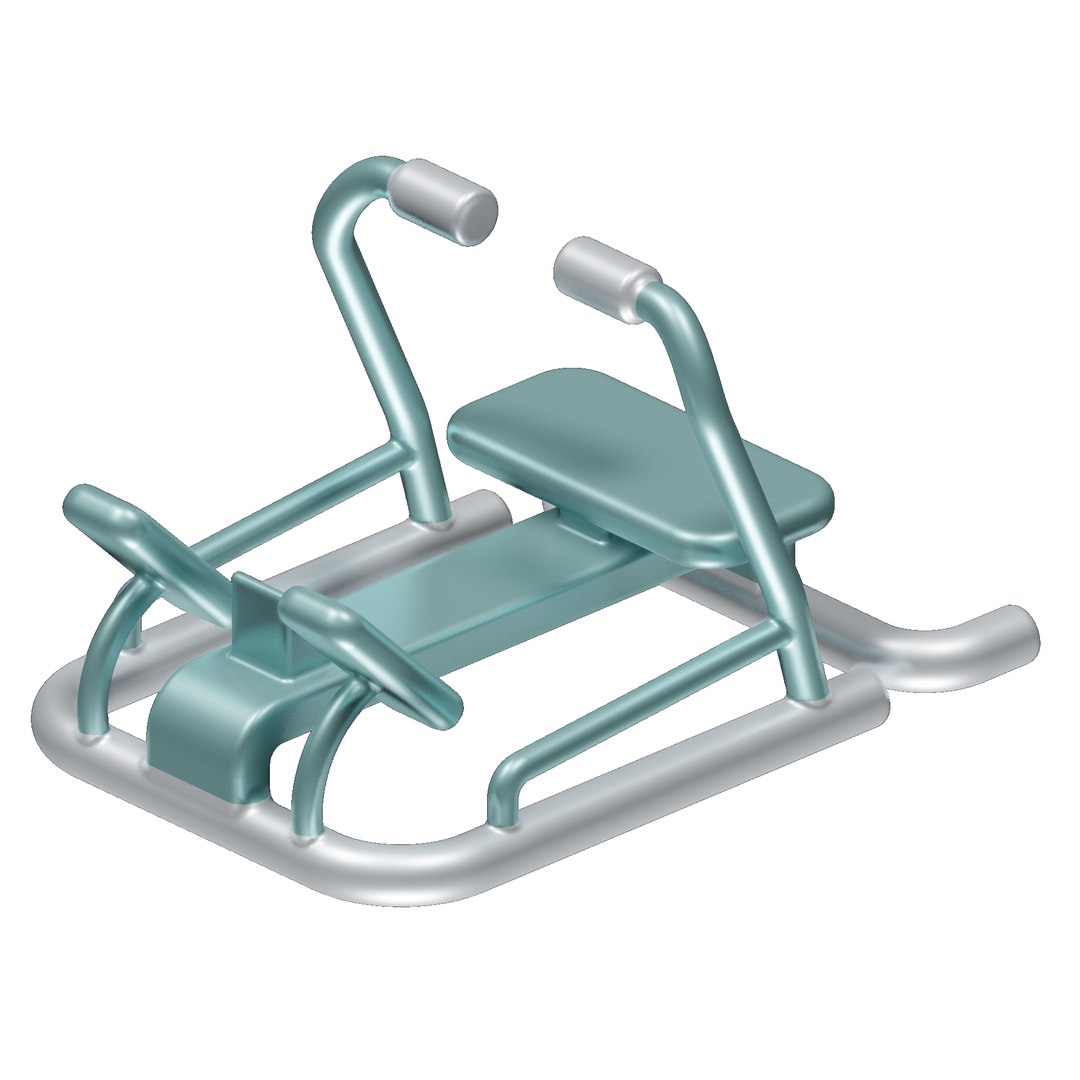 Gym Rowing Machine Toy 3D Model - TurboSquid 2147263