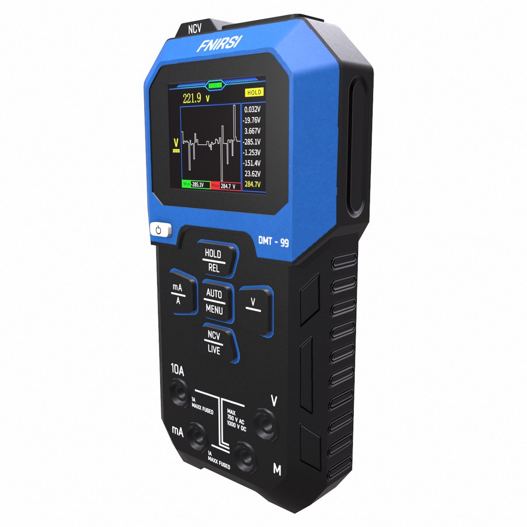 FNIRSI DMT-99 Digital Multimeter Low Poly 3D - TurboSquid 2266949