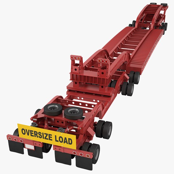 Transformer Superload Trailer 01 model - TurboSquid 1998498