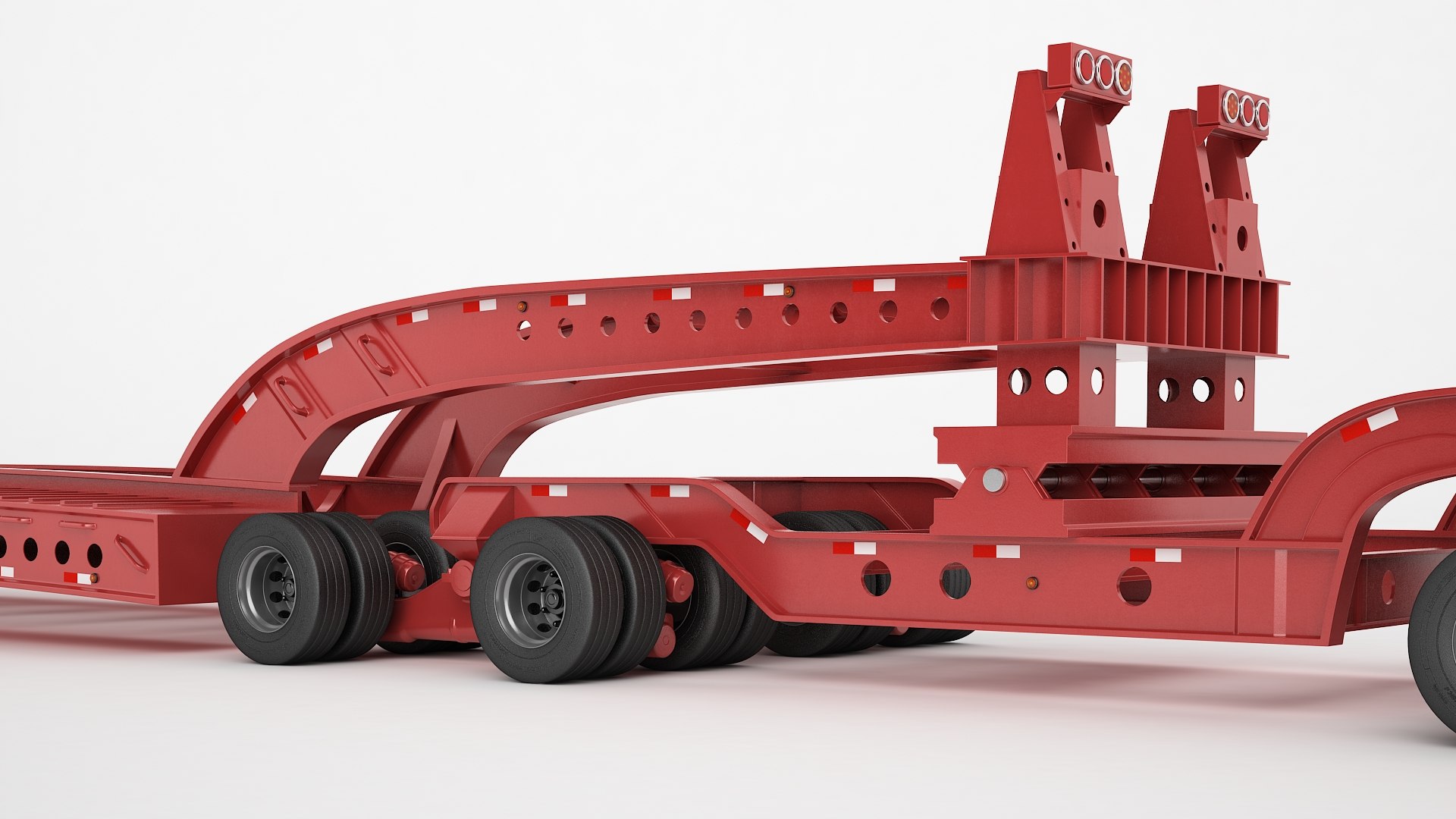 Transformer Superload Trailer 01 model - TurboSquid 1998498