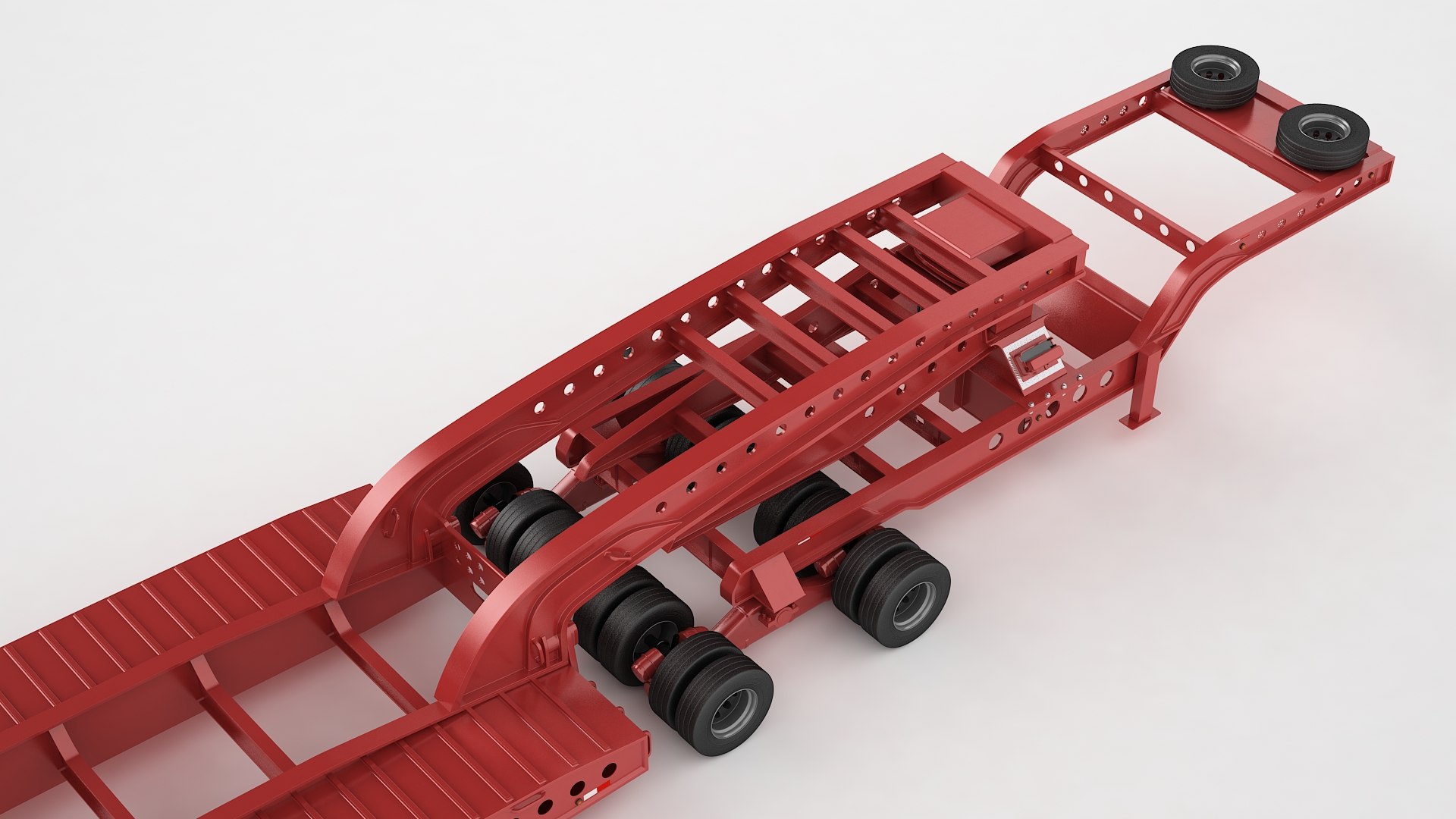 Transformer Superload Trailer 01 model - TurboSquid 1998498