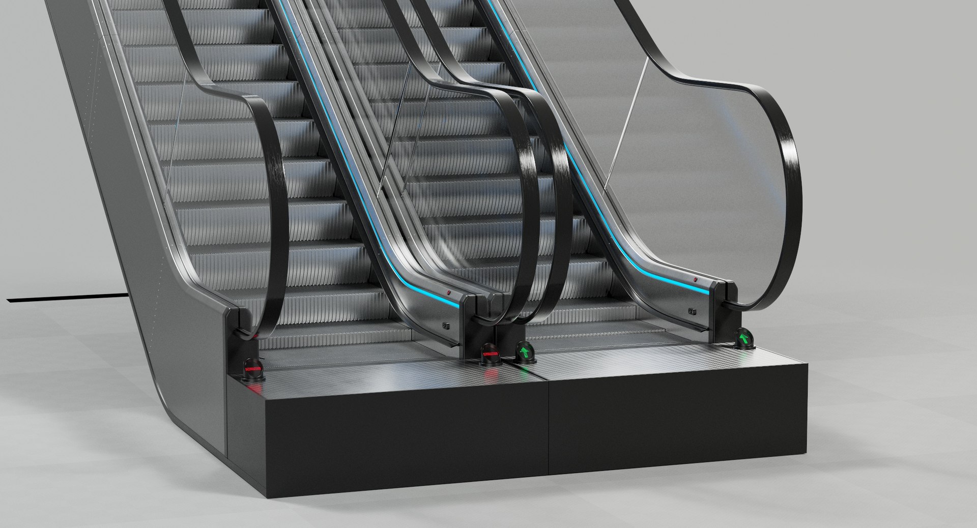 3D Escalator Architecture - TurboSquid 1591510