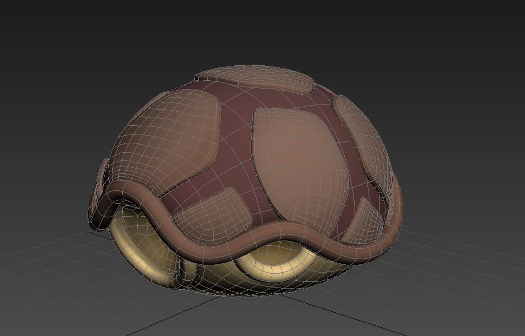 Turtle Shell 3D Model - TurboSquid 1327710