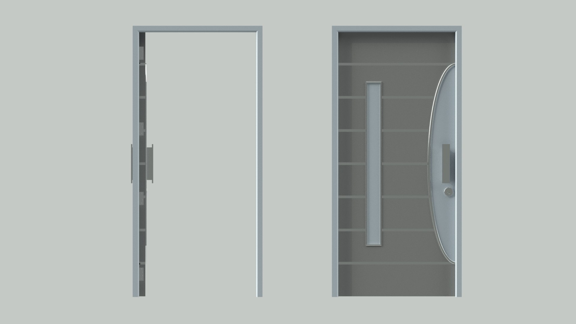 3D Door Sets 5 Model - TurboSquid 2346318