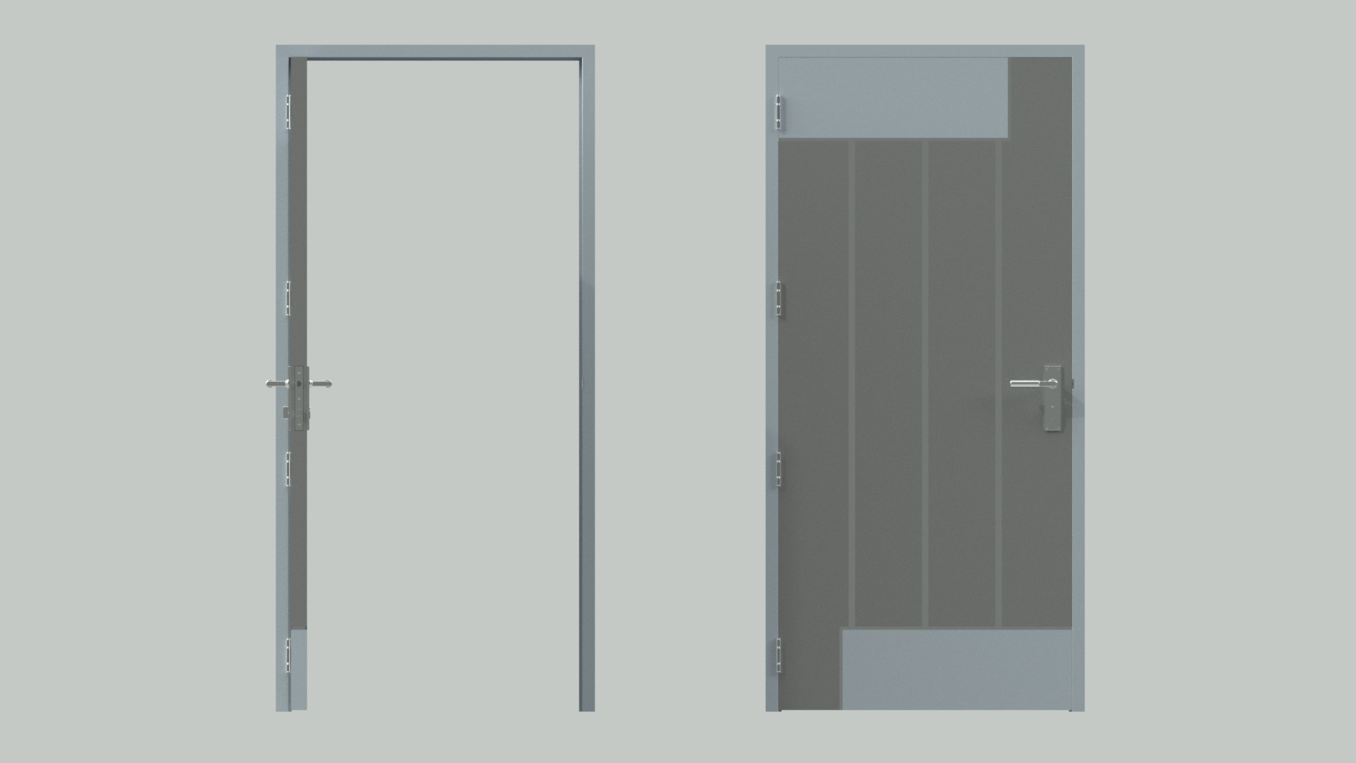 3D Door Sets 5 Model - TurboSquid 2346318