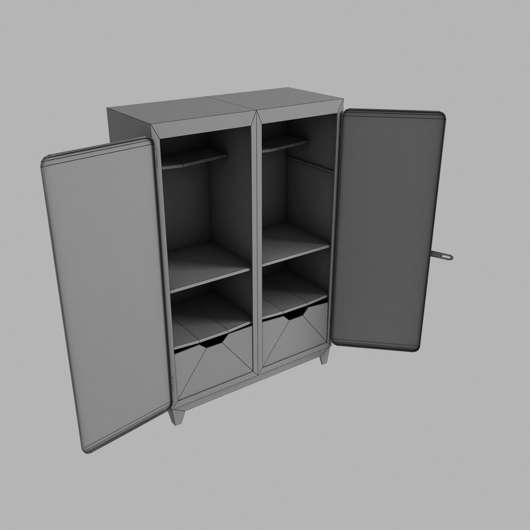 Max Wardrobe Rust Rusty