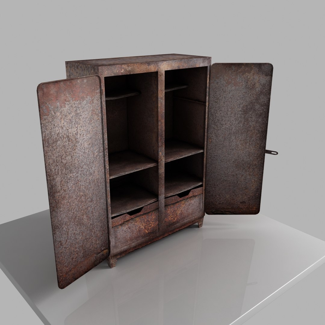 Max Wardrobe Rust Rusty