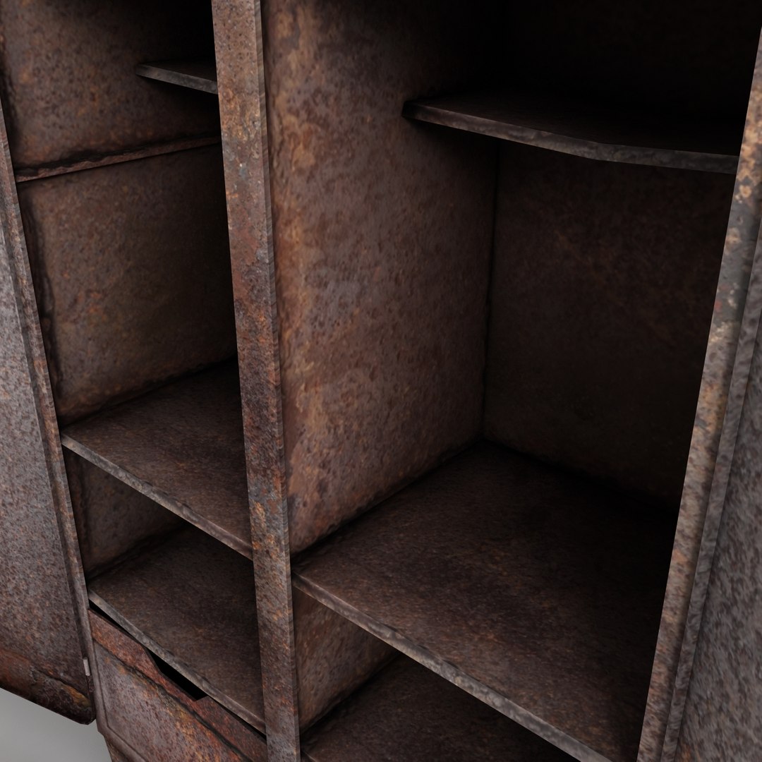 Max Wardrobe Rust Rusty