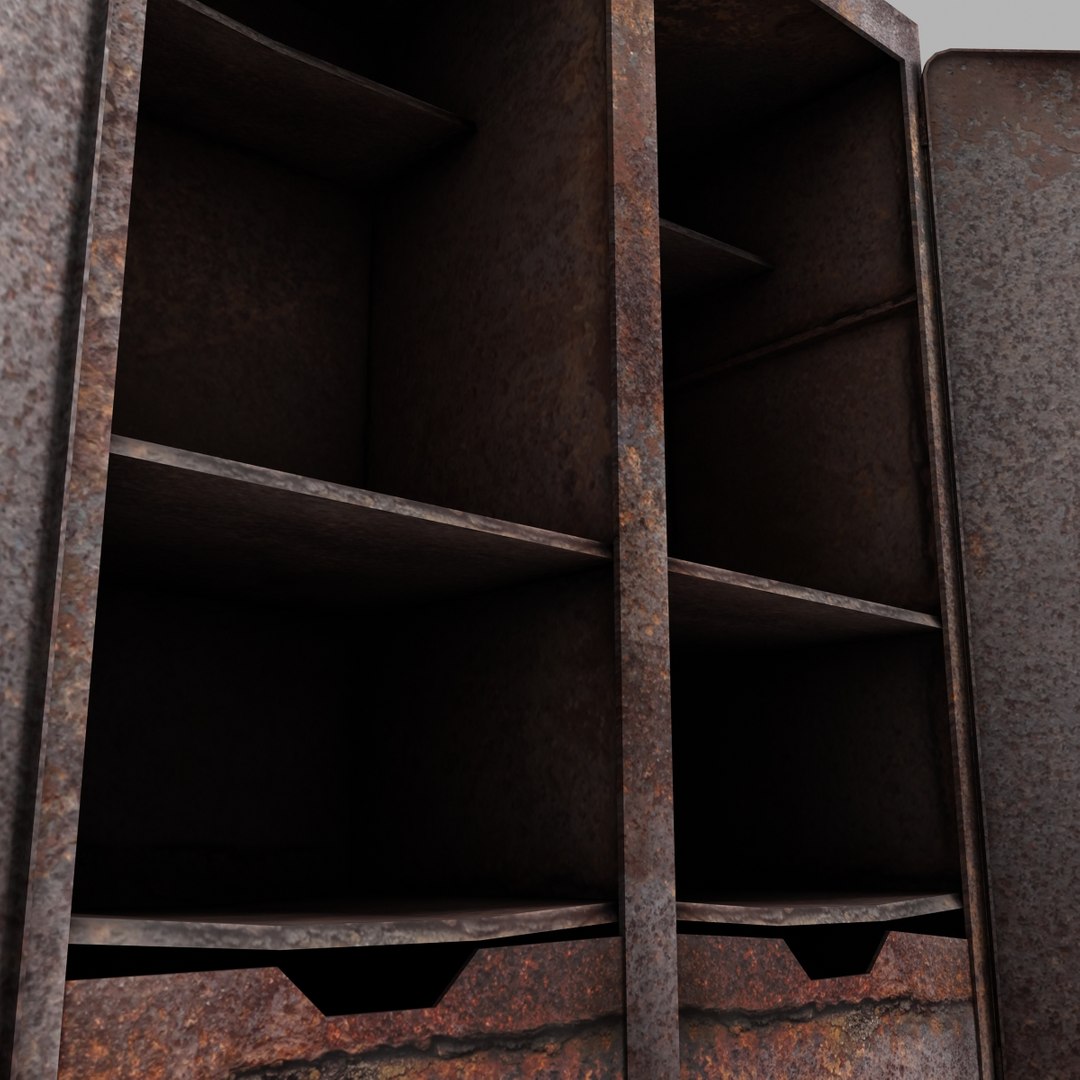 Max Wardrobe Rust Rusty