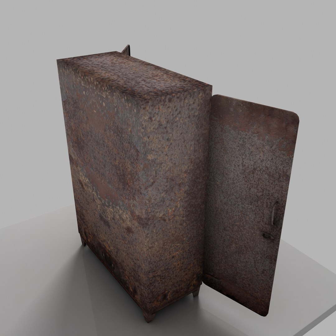 Max Wardrobe Rust Rusty