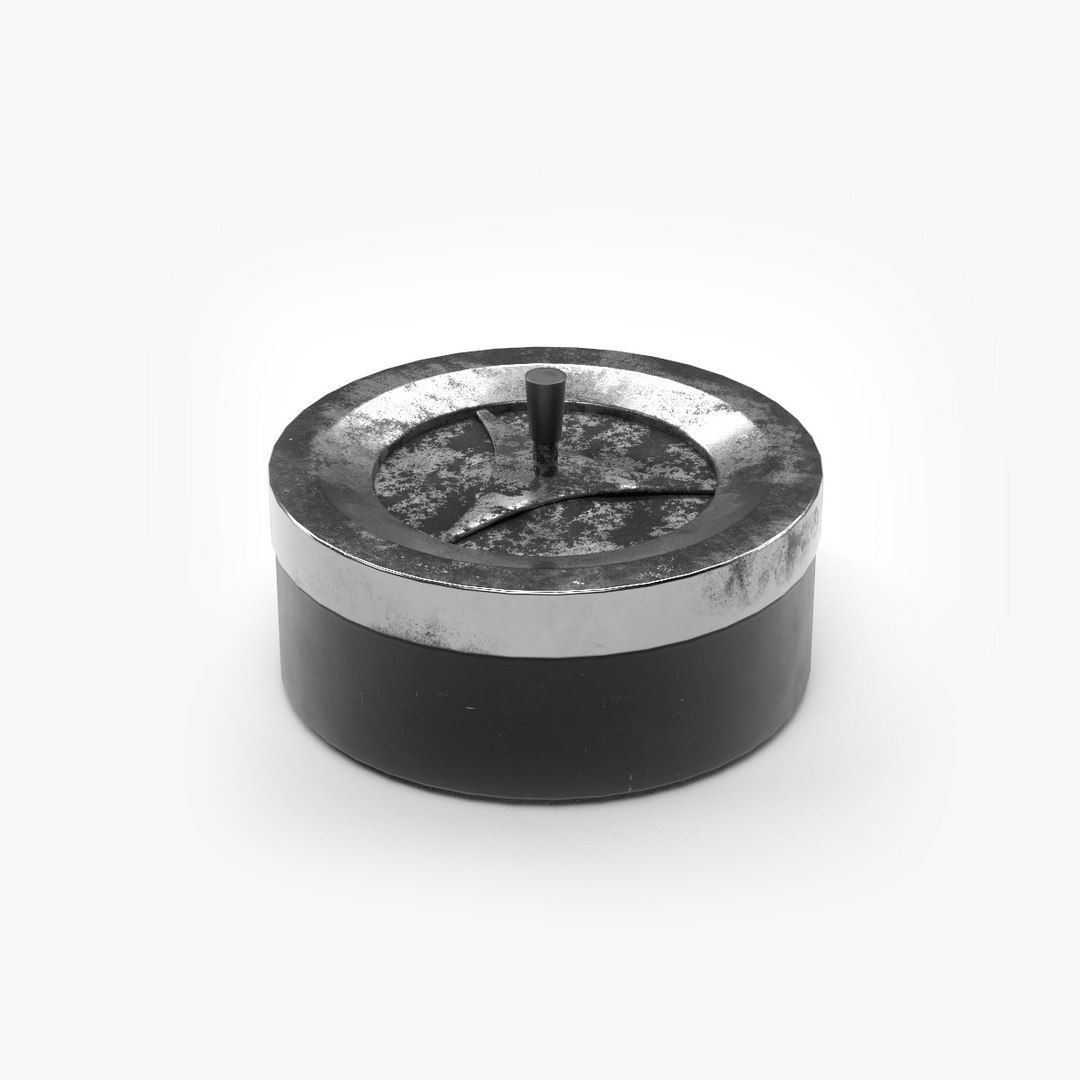Ash Tray with Clean and Dirty Textures3D模型 - TurboSquid 1904076