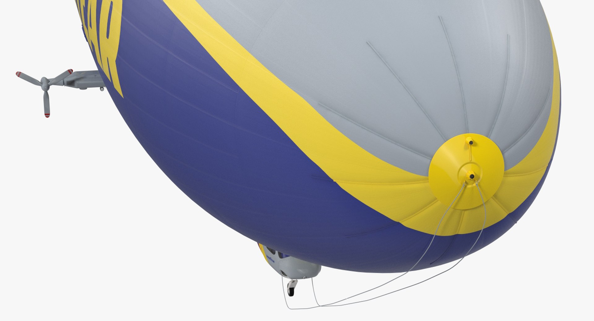 Hot Air Balloon Blimp 3D Model - TurboSquid 1339379