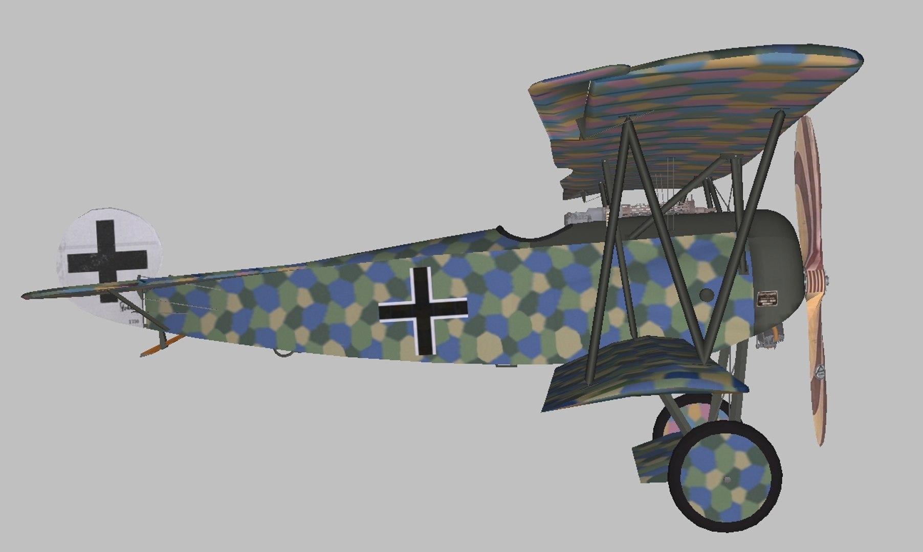 3D Model Fokker D6 - TurboSquid 1157724