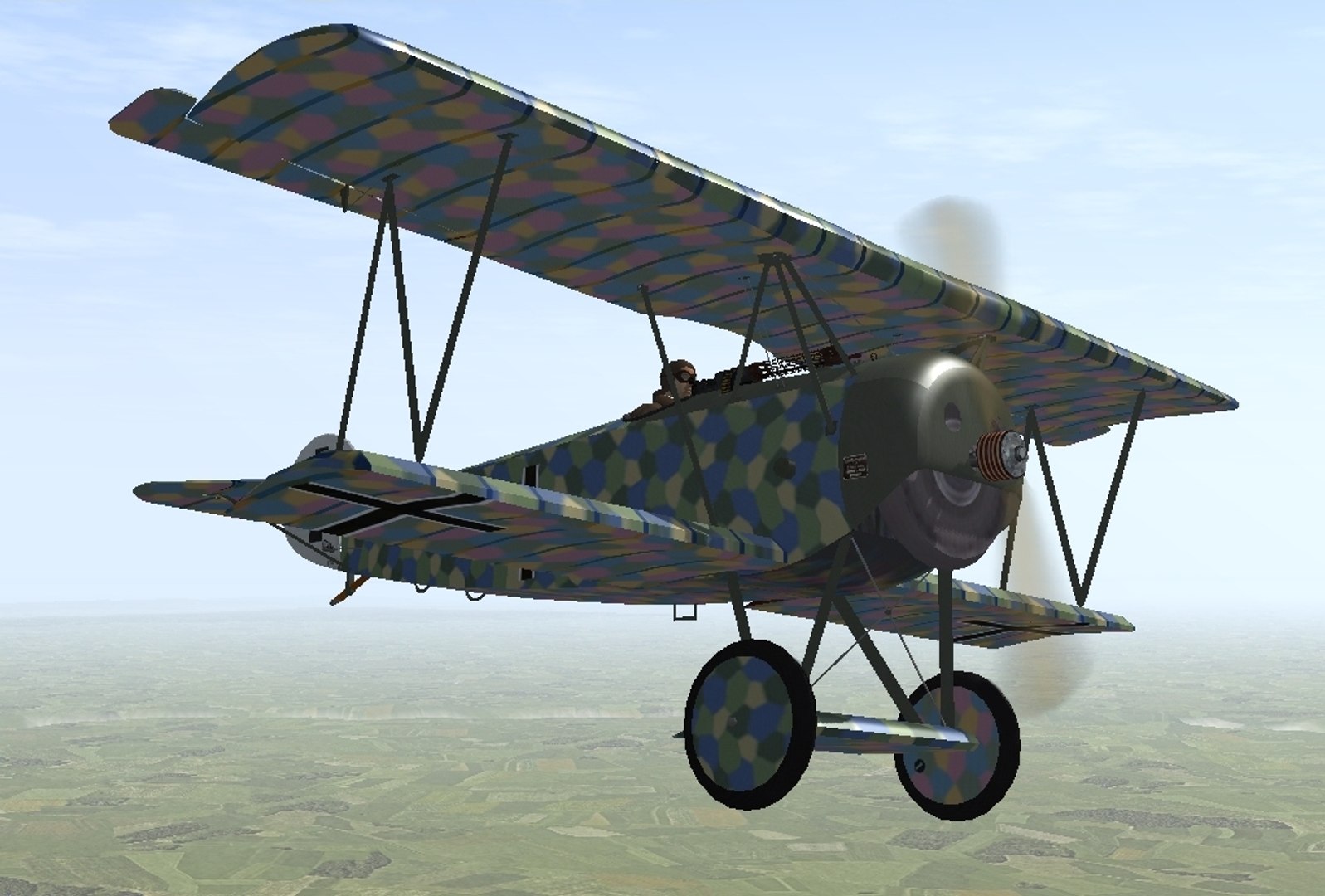 3D Model Fokker D6 - TurboSquid 1157724