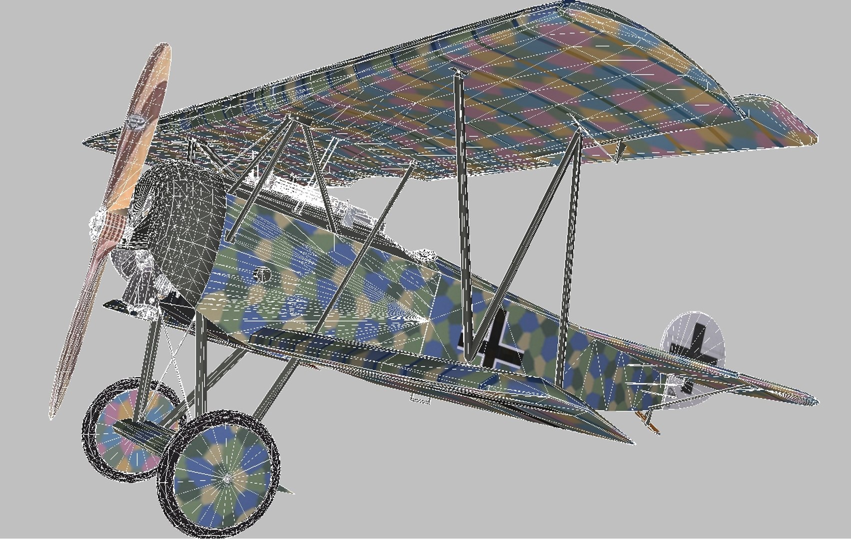 3D Model Fokker D6 - TurboSquid 1157724