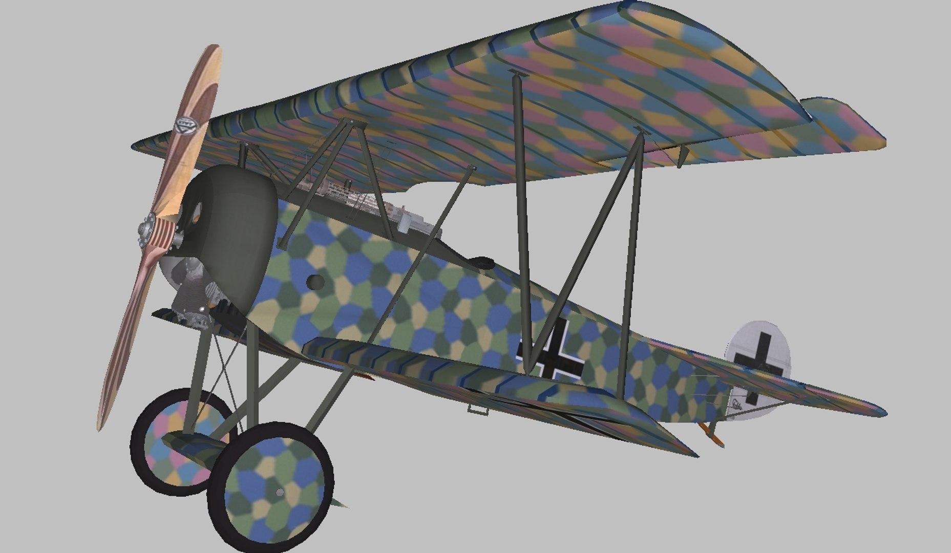 3D Model Fokker D6 - TurboSquid 1157724