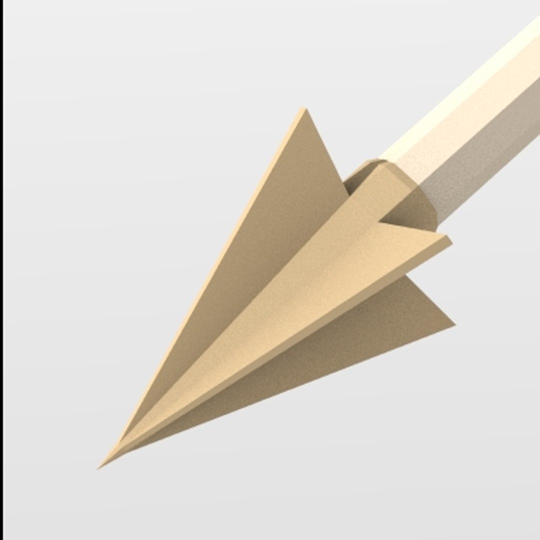 Bow Arrow 3d Model