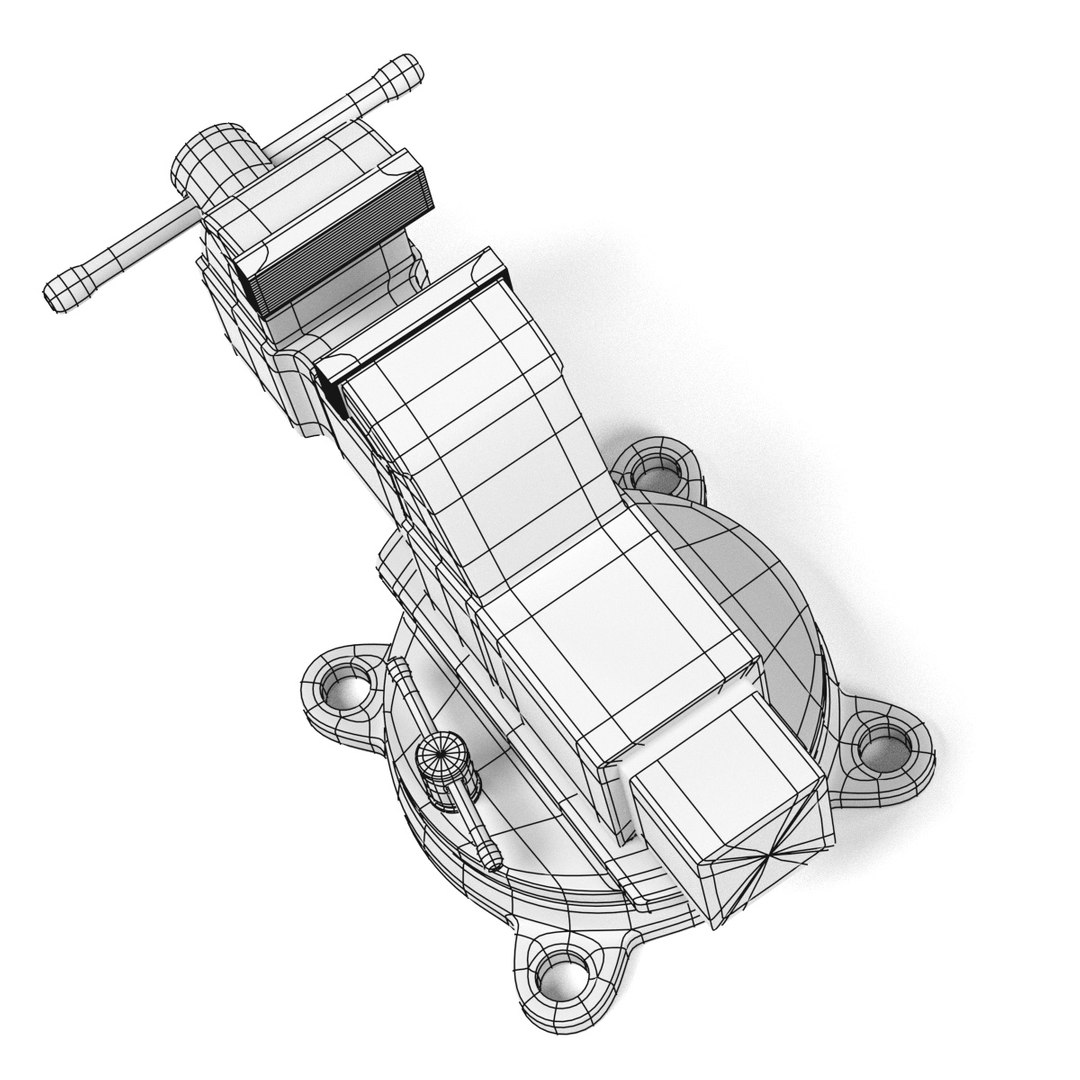 Large Tools Hand 3d 3ds