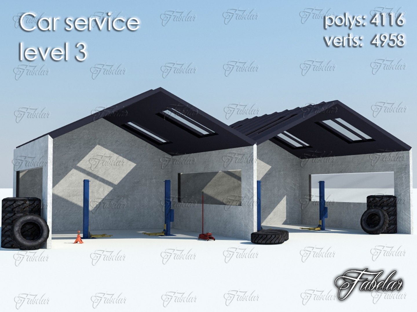 3d car service level 3