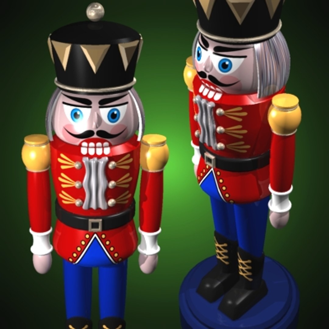 Nutcracker Soldier 3d Model