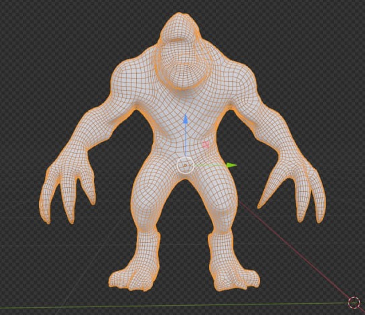 3D Two Monsters Low-poly 3D Model - TurboSquid 2209505