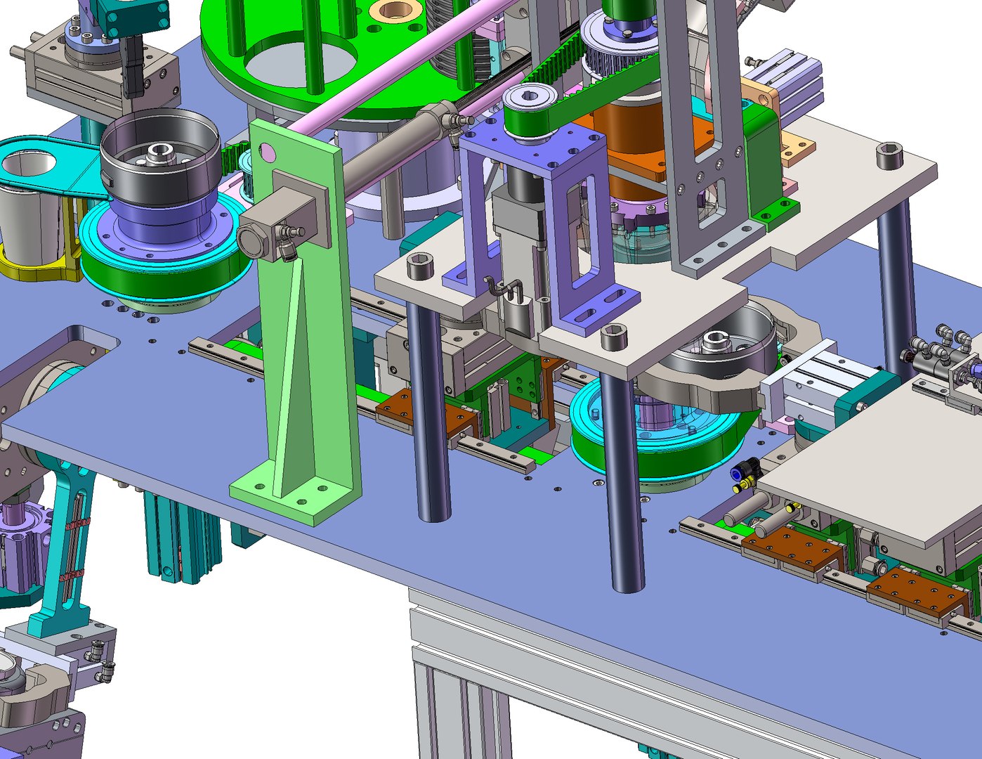 3D industrial 3D model Flywheel assembly machine - TurboSquid 2113555