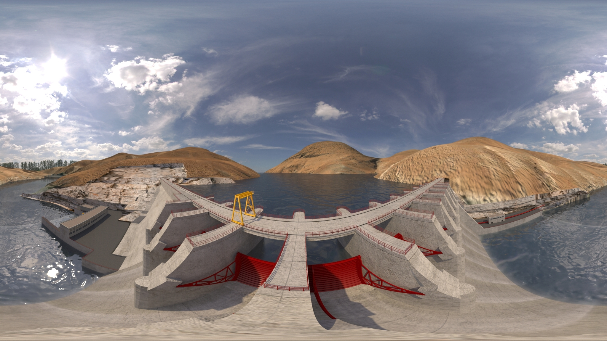 modelo 3d PRESA - TurboSquid 1258810