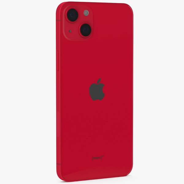 3D iPhone 14 Plus Red model - TurboSquid 2051004